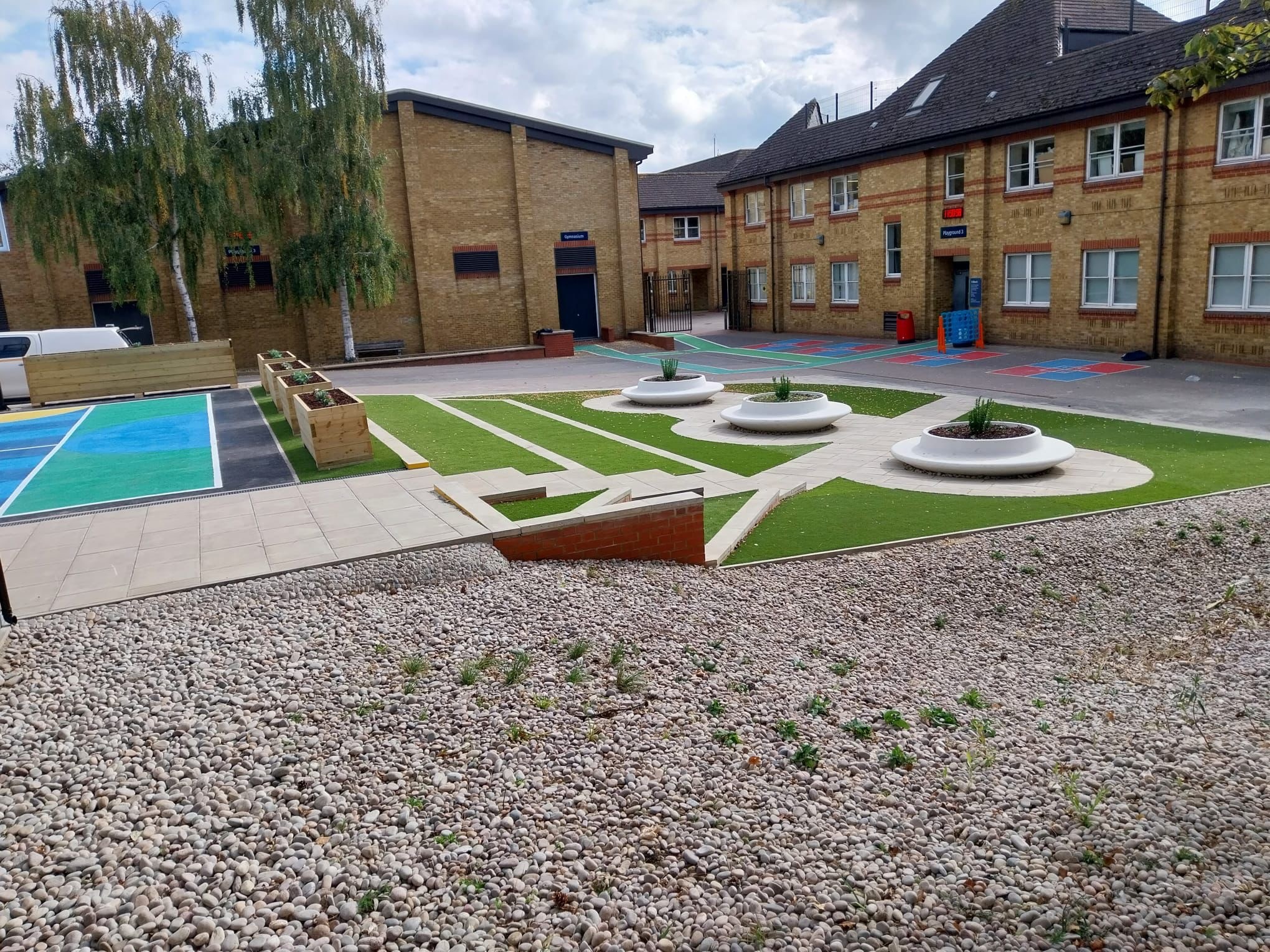 New school playground designed by students opens in Edmonton | Enfield ...