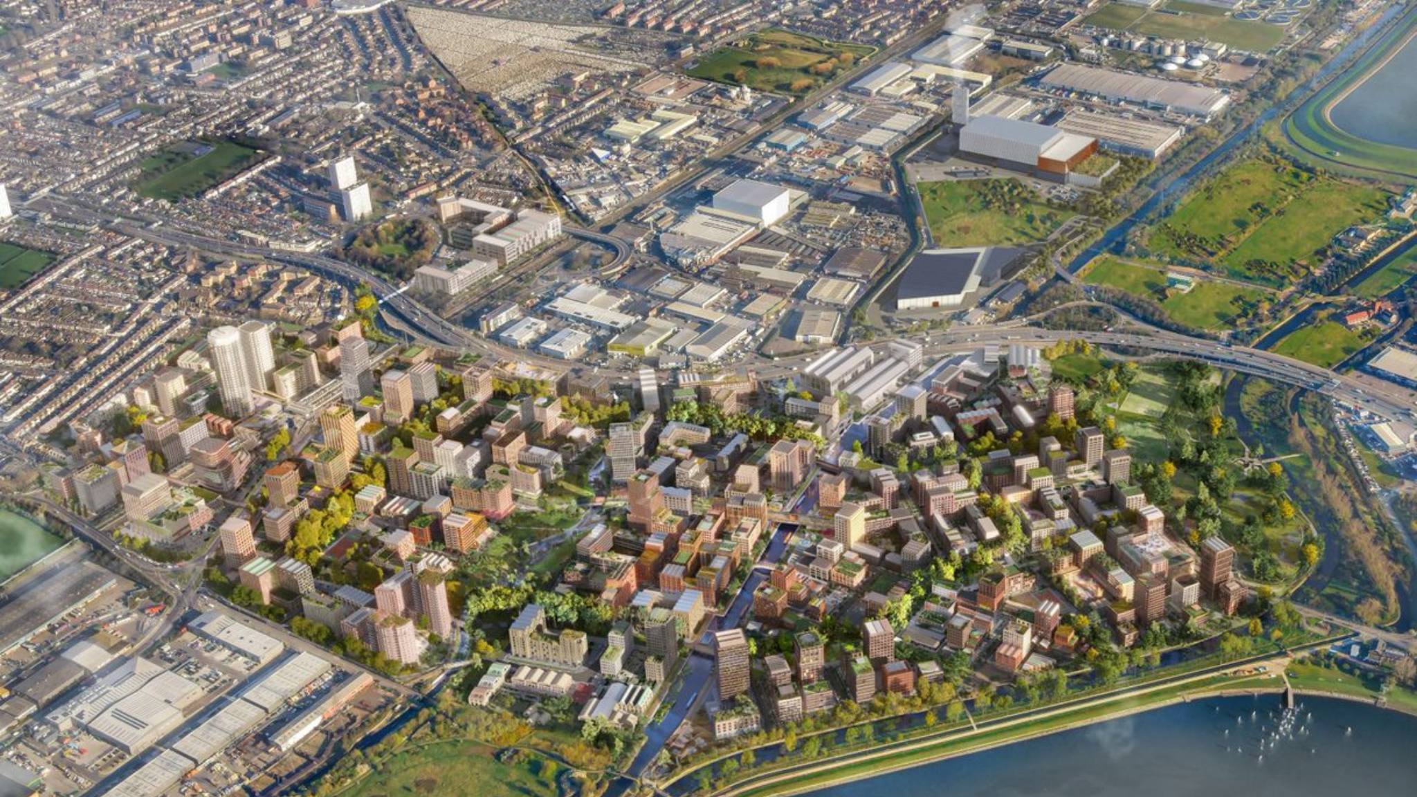 Meridian Water moves into next phase with major works underway ...