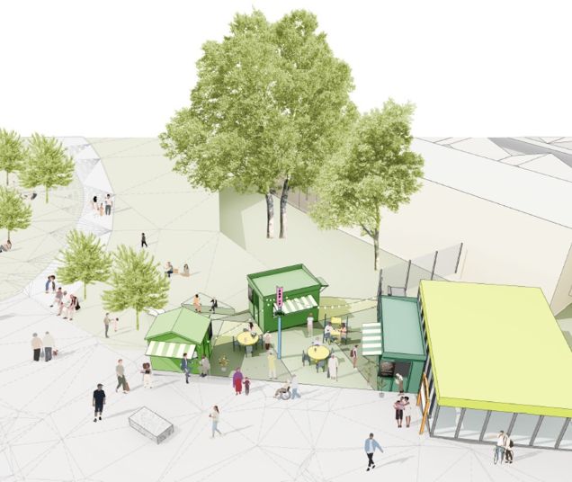 Open for business – new trading units at Edmonton Green | Enfield Council