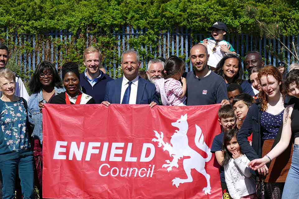 The Borough welcomes a brand-new park at Meridian Water | Enfield Council